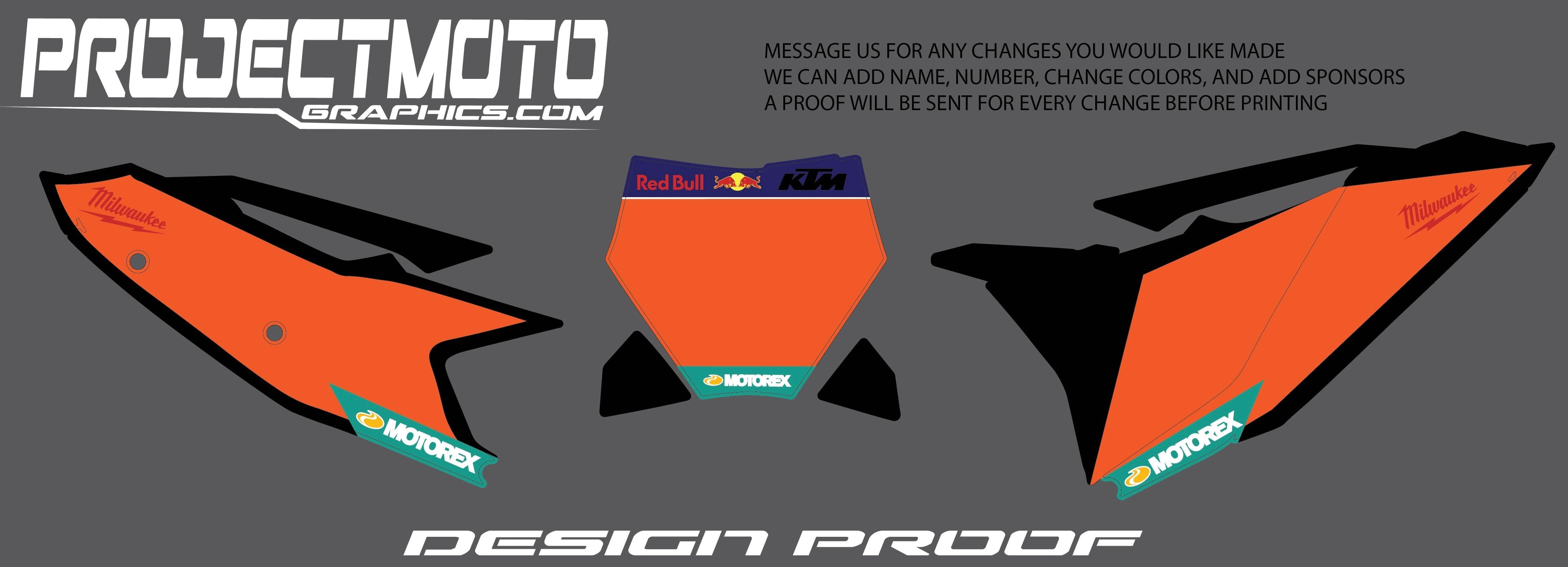 RedBull Number Plates Sx/Sxf – Project Ink Design Co